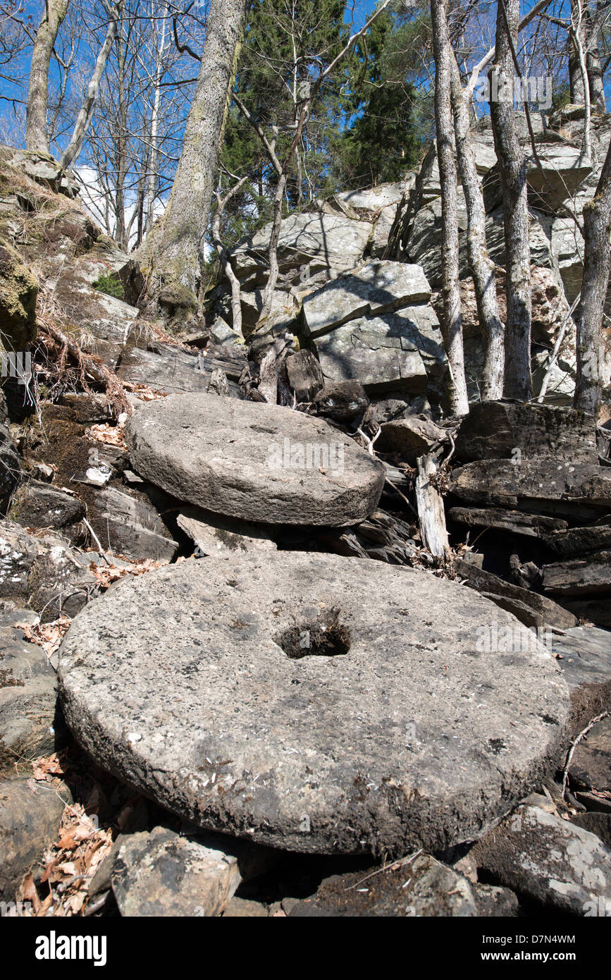 Old millstones hi-res stock photography and images - Alamy