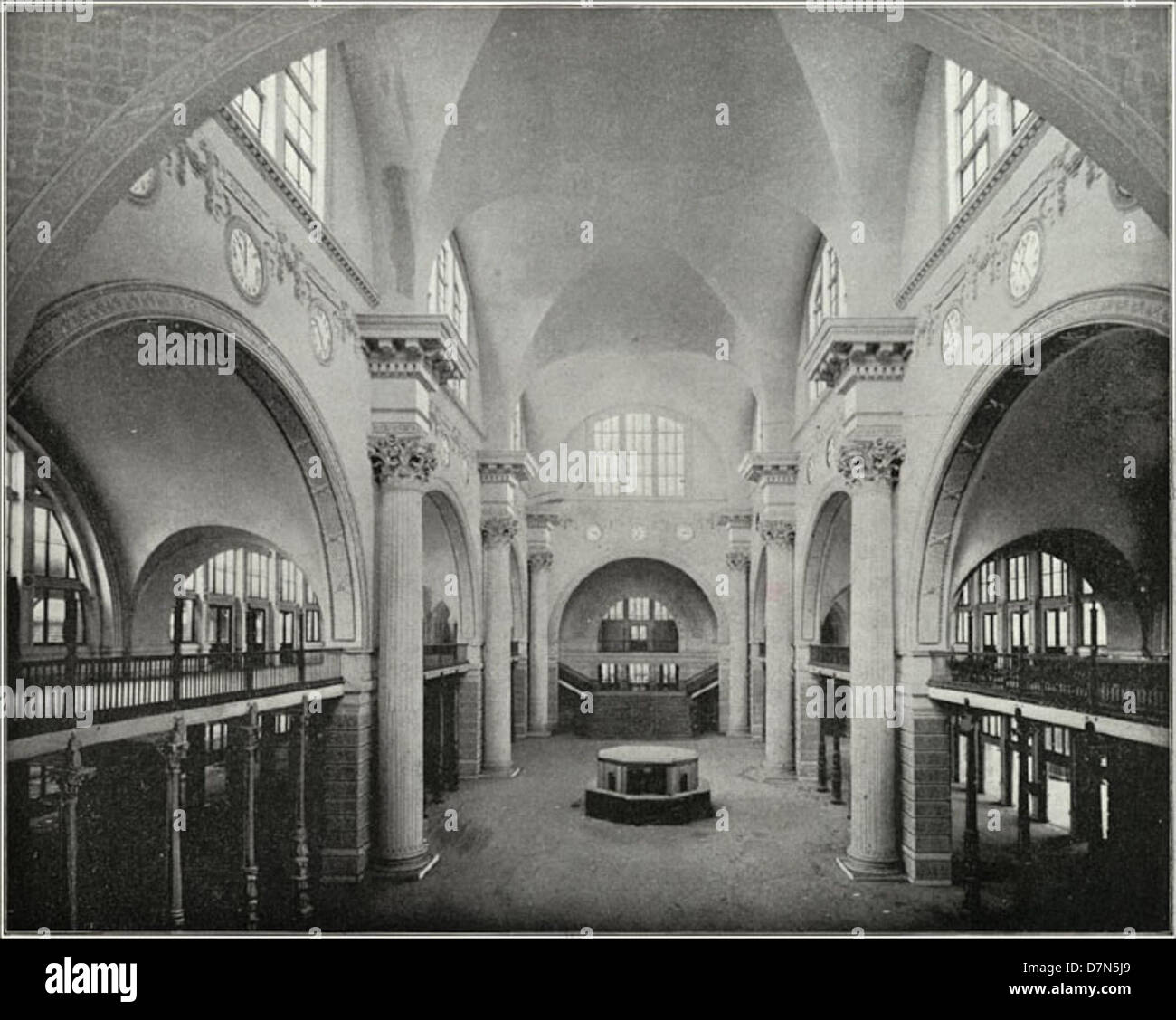 Interior of Terminal Station Stock Photo - Alamy