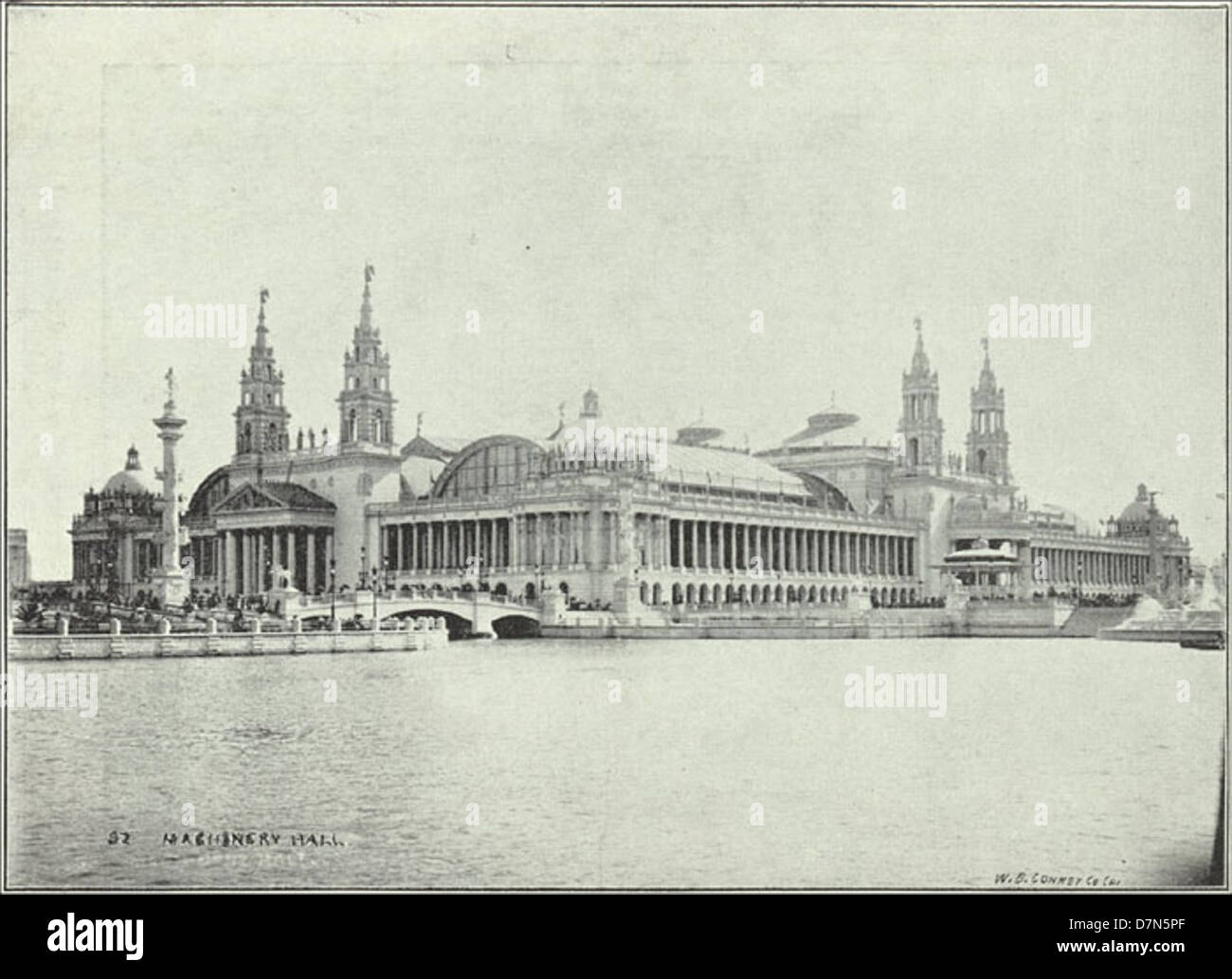 Machinery Hall was one of the iconic buildings at the 1893 Chicago ...
