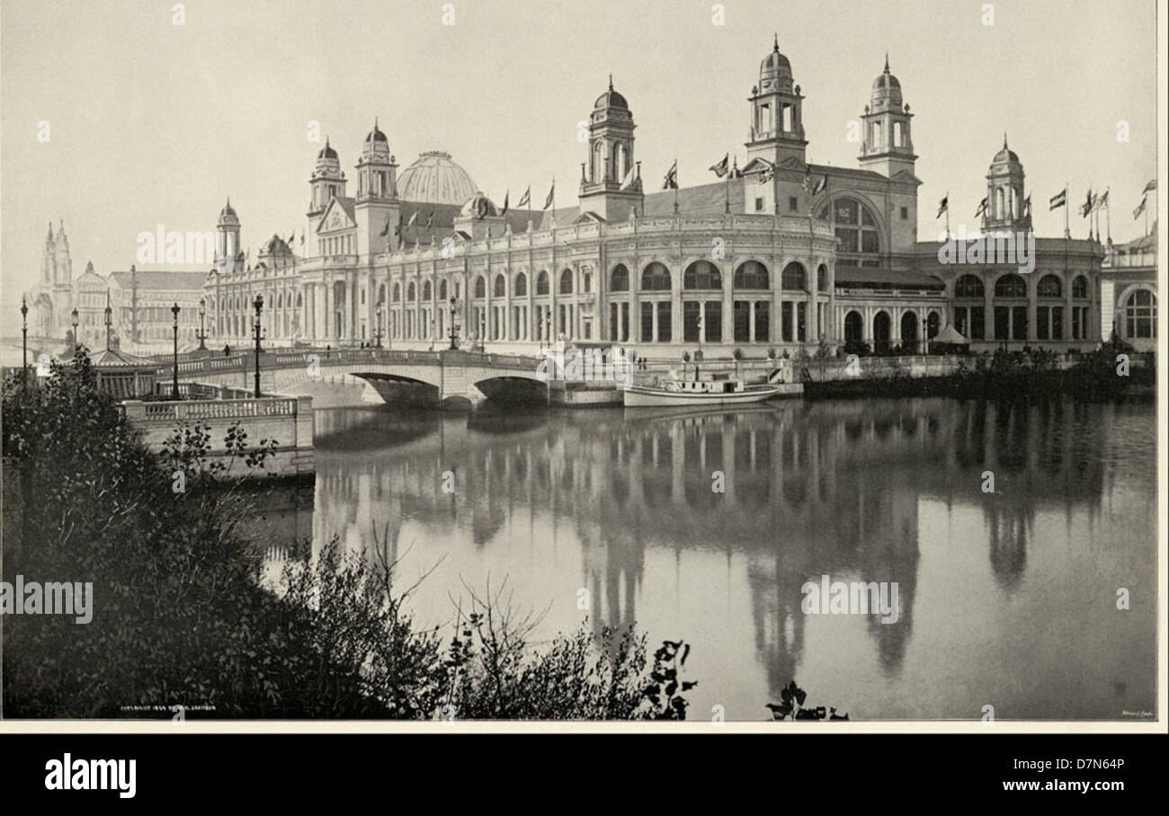 The Electricity Building at the 1893 Chicago World's Fair displayed the ...