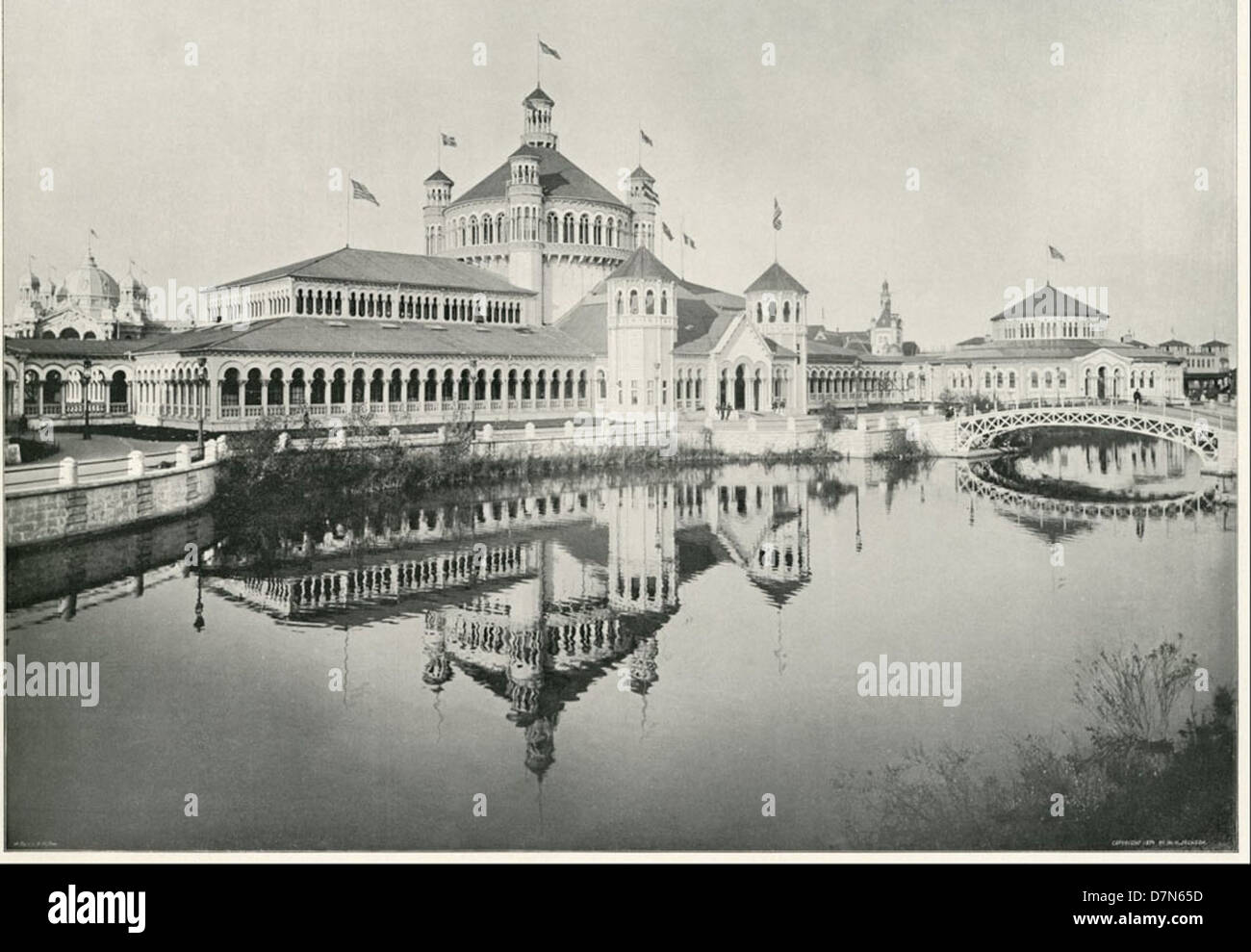The Fisheries Building at the 1893 Chicago World’s Columbian Exposition ...