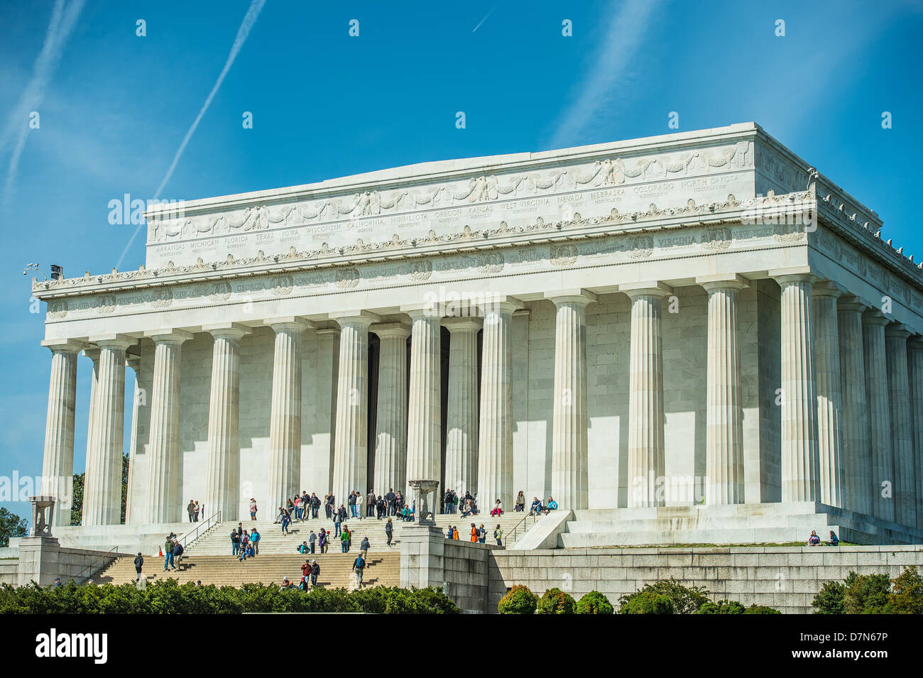 Lincoln memorial american national monument hi-res stock photography ...