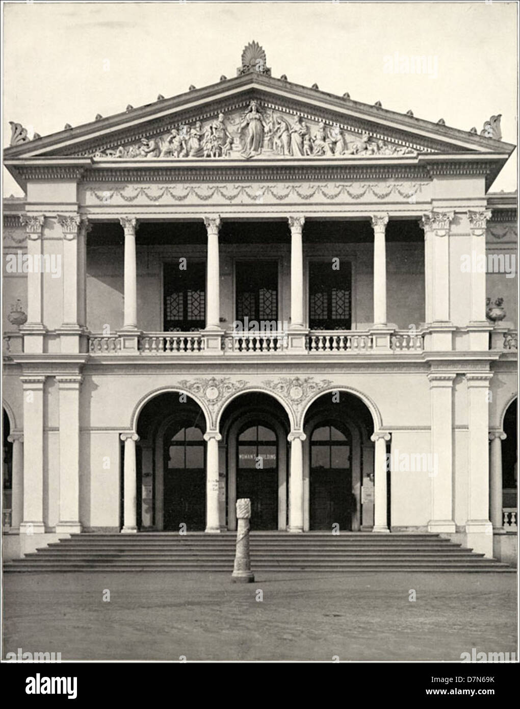 The Woman's Building at the 1893 Chicago World's Columbian Exposition ...