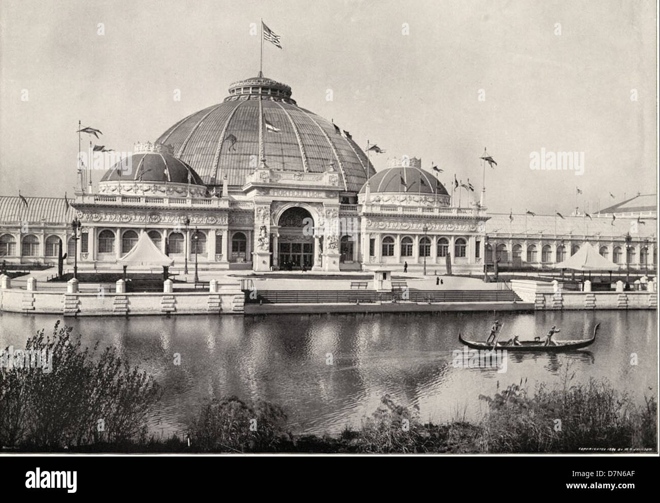 The Horticultural Building at the 1893 World's Columbian Exposition in ...