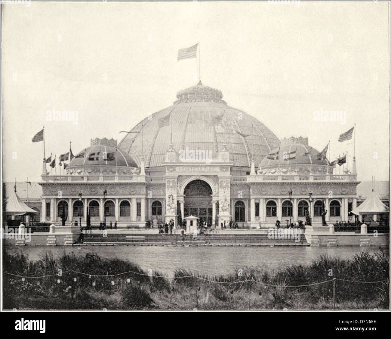 Horticultural hall, World's Columbian Exposition Stock Photo - Alamy