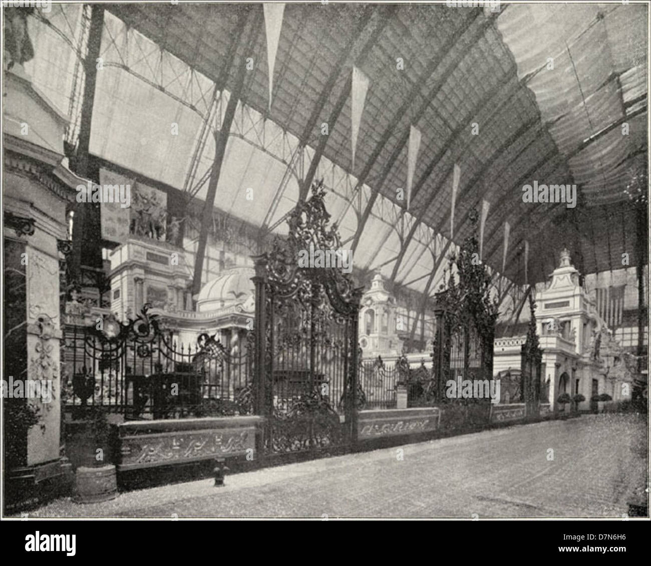 The Iron Gates of Germany exhibit at the 1893 Chicago World's Columbian ...