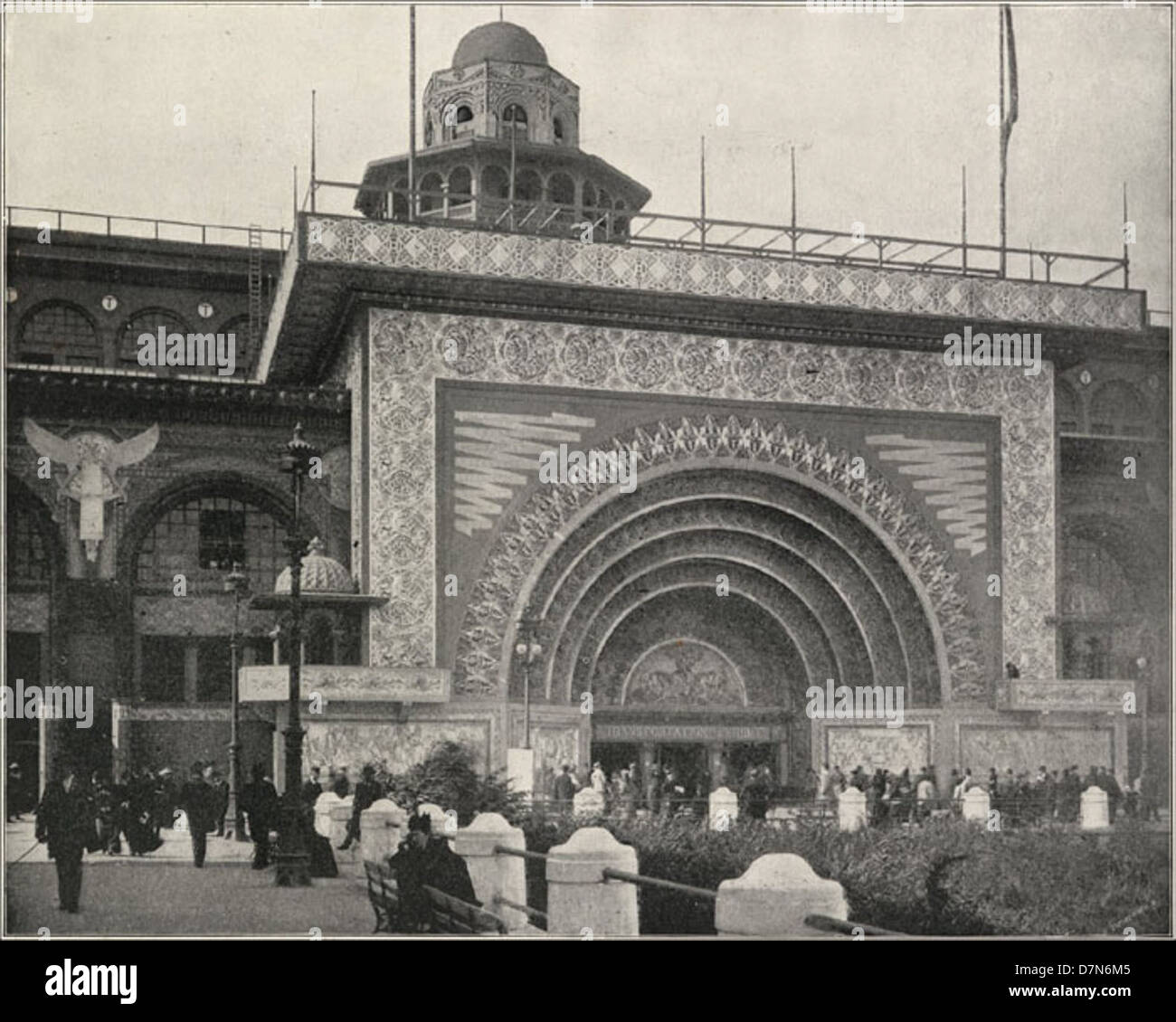 The Golden Gate, depicted in this 1893 image, was part of the White ...
