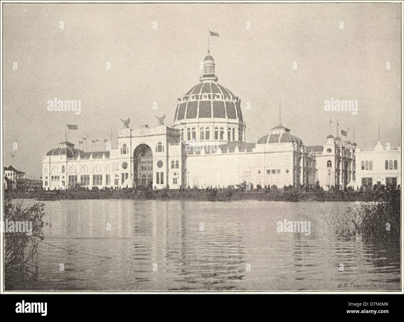 The United States Government Building at the 1893 Chicago World's ...