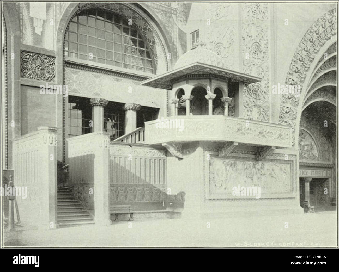 1893 world's fair transportation hi-res stock photography and images ...