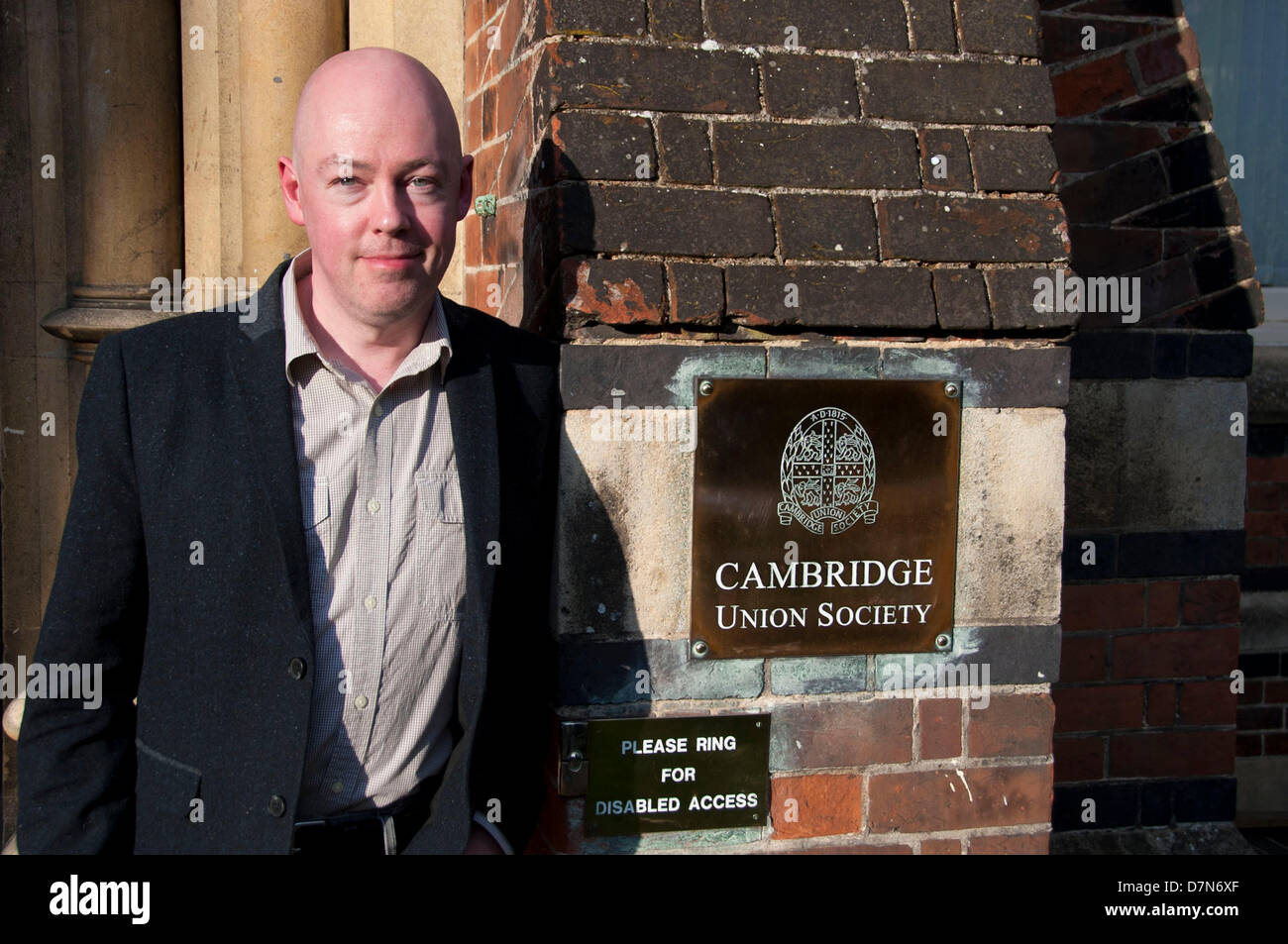 Cambridge, UK. 10th May 2013. John Boyne, award winning novelist and ...