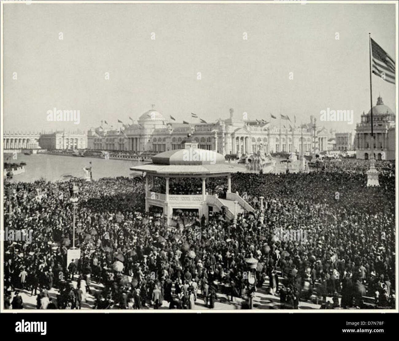Chicago Day at the 1893 World’s Columbian Exposition was a major event ...