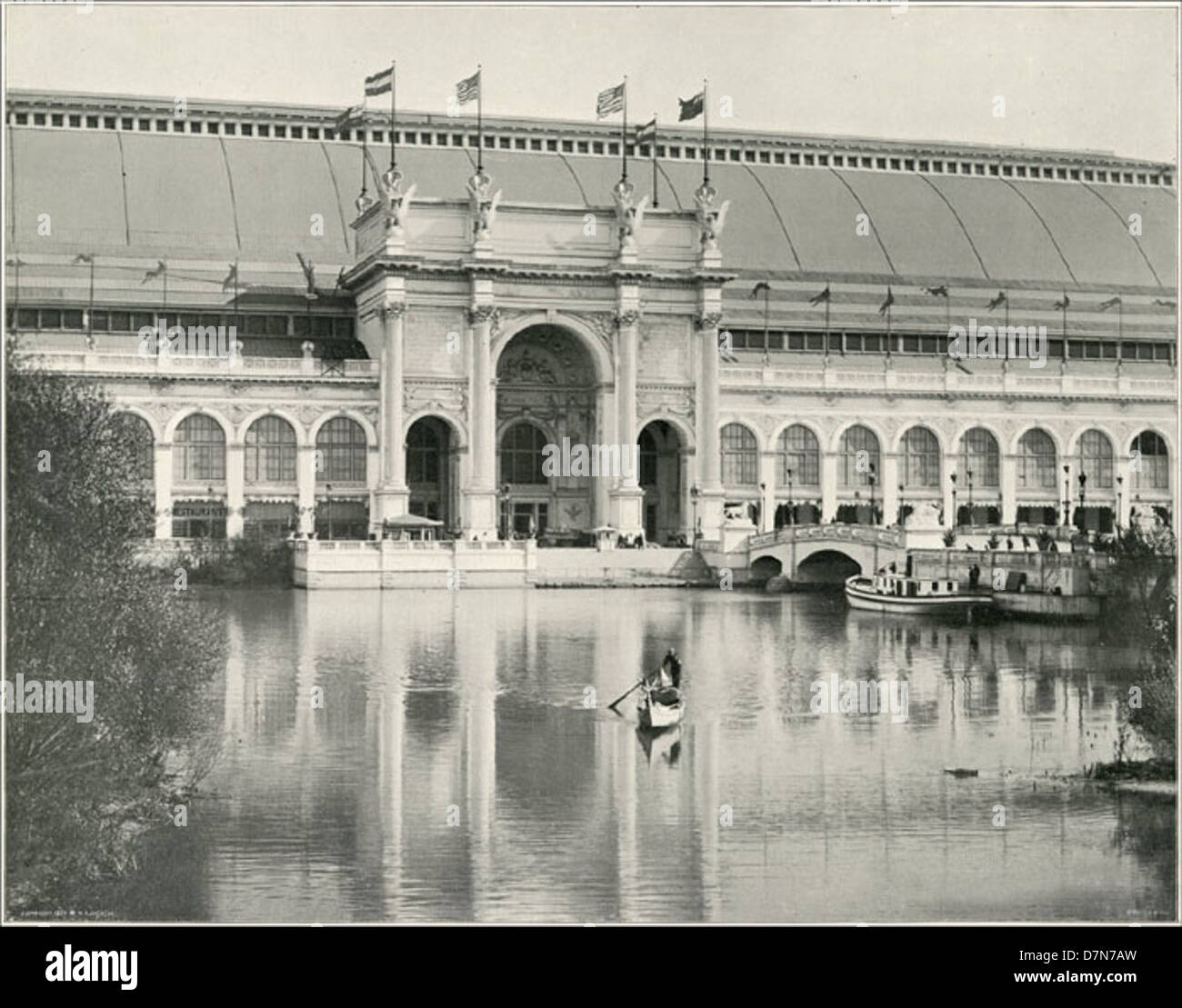 The Manufactures Building at the 1893 Chicago World's Columbian ...