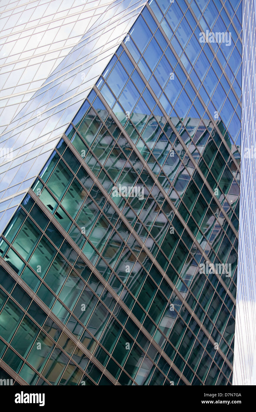 Office block glass windows Abstract London Stock Photo - Alamy