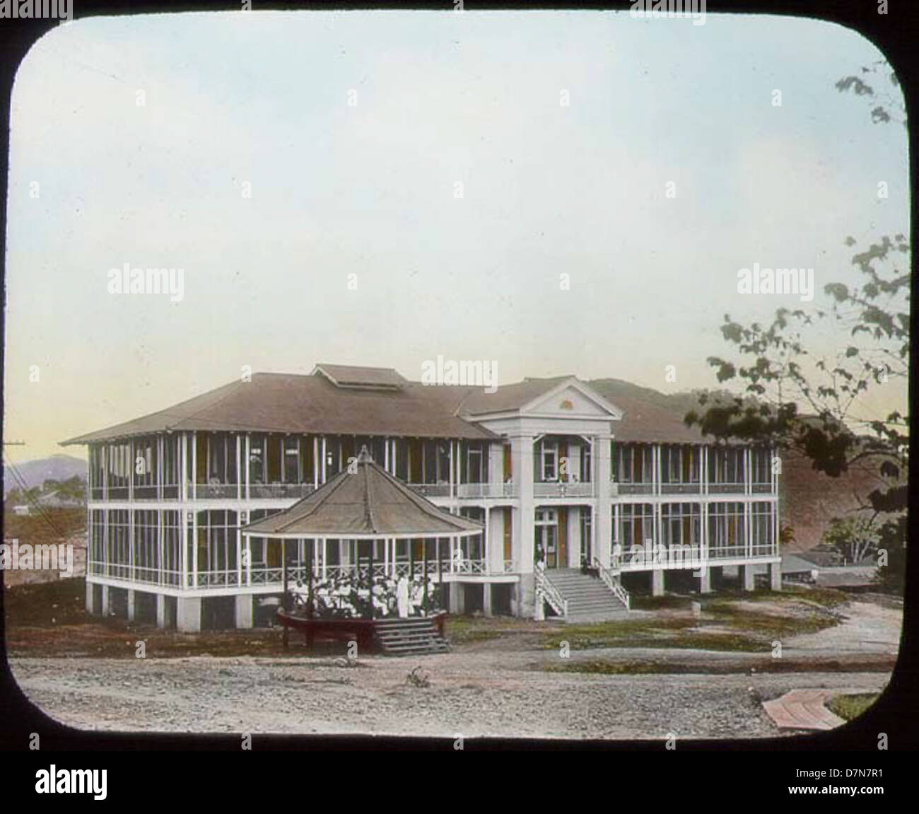 The ICC Club House, built in 1911-1912, was part of the Panama Canal ...