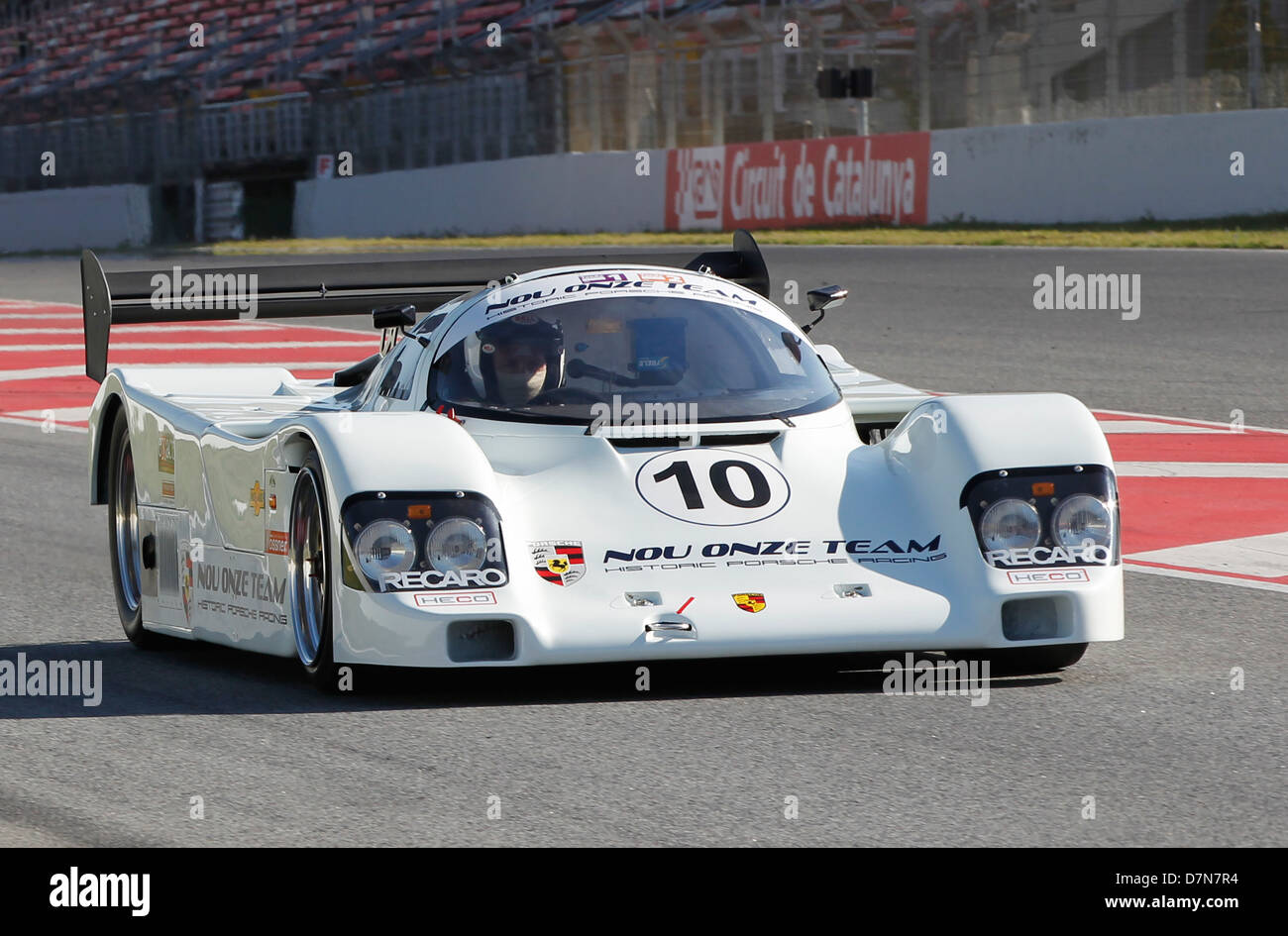 Group C race at Barcelona Catalonia Classic Revival, Montmelo circuit ...