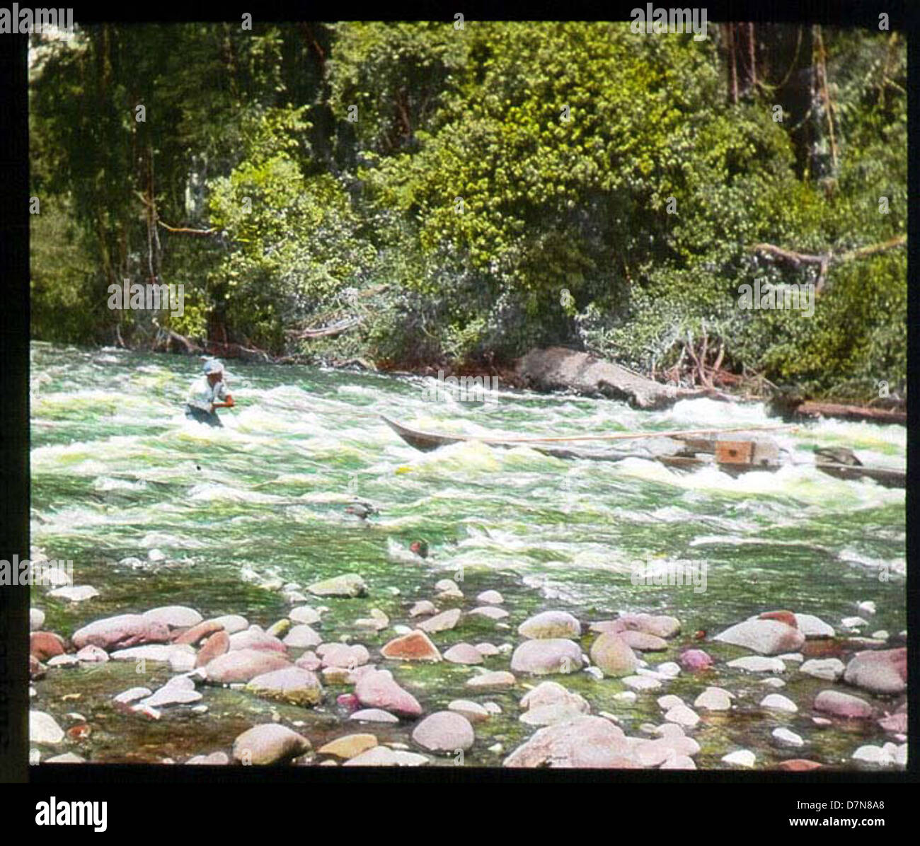 The Upper Chagres River in Central America is explored in a 1911-1912 ...