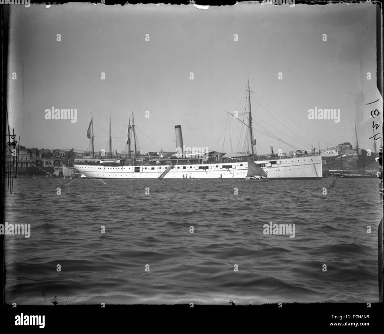 Old Steamship Black and White Stock Photos & Images - Alamy