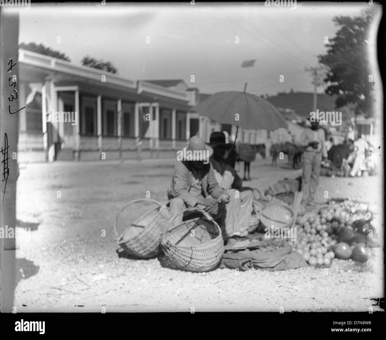 Old central market Black and White Stock Photos & Images - Alamy