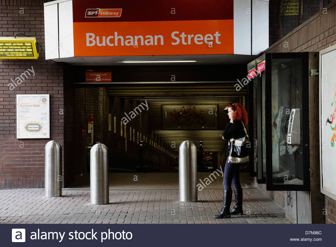 Glasgow Buchanan Street Subway High Resolution Stock Photography and ...
