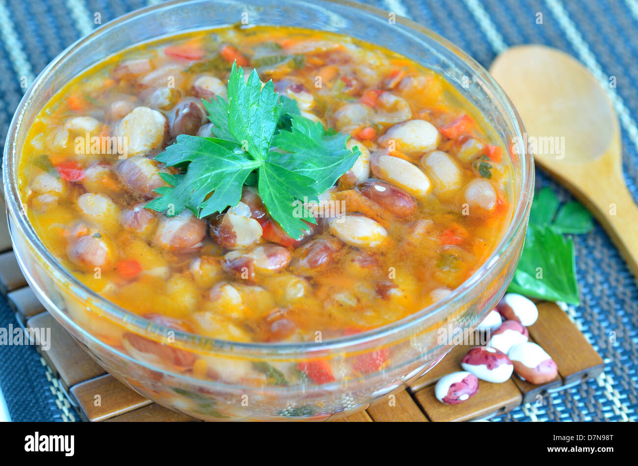 Red kidney bean soup hi-res stock photography and images - Alamy