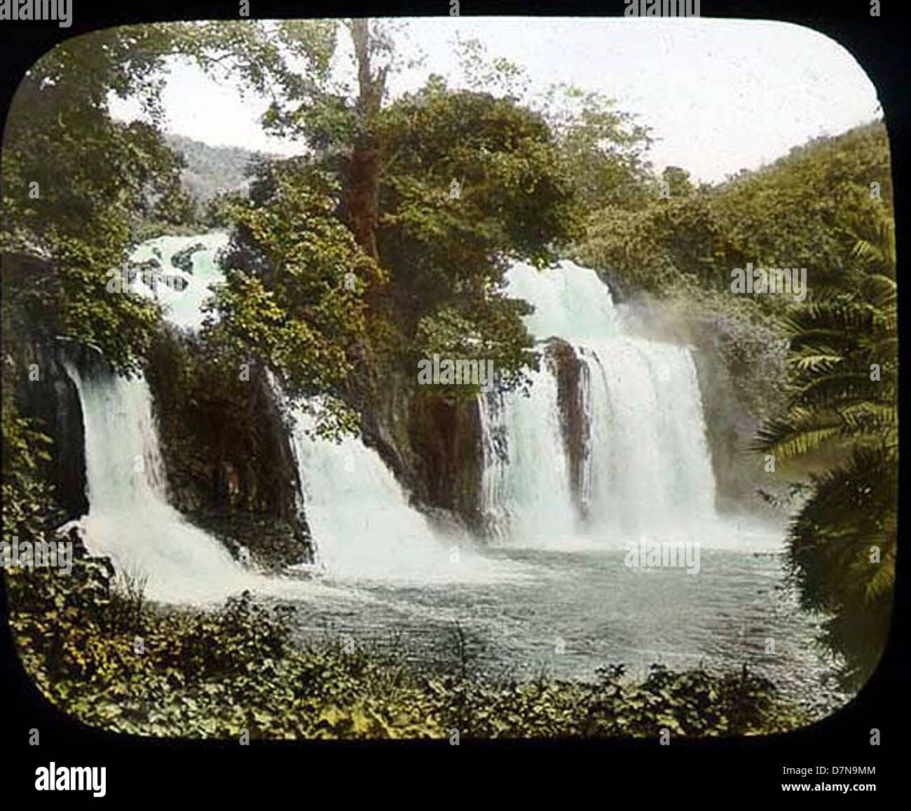 Waterfalls on the Theba River Stock Photo - Alamy