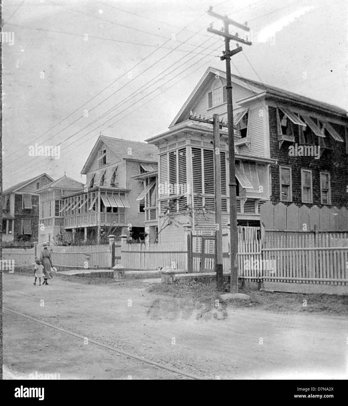 Typical Georgetown residences Stock Photo - Alamy