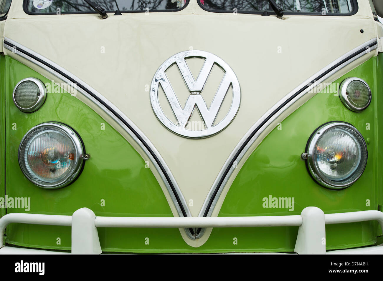 VW Split Screen Volkswagen camper van Stock Photo - Alamy