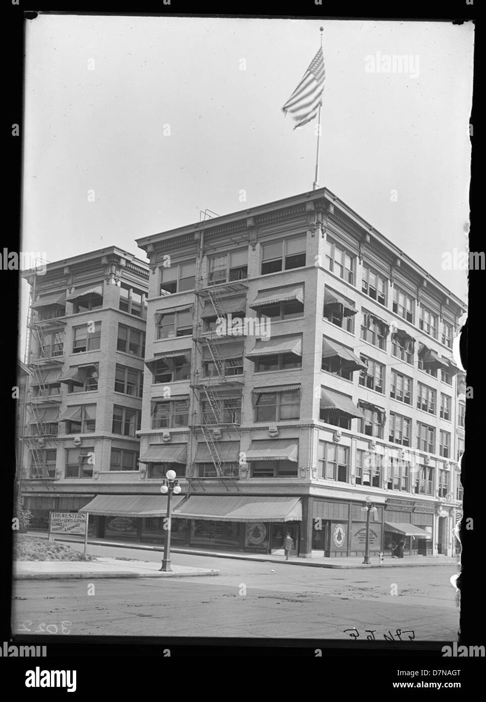 The Beck Building, located in Oregon, built in 1910-1911, served as a ...