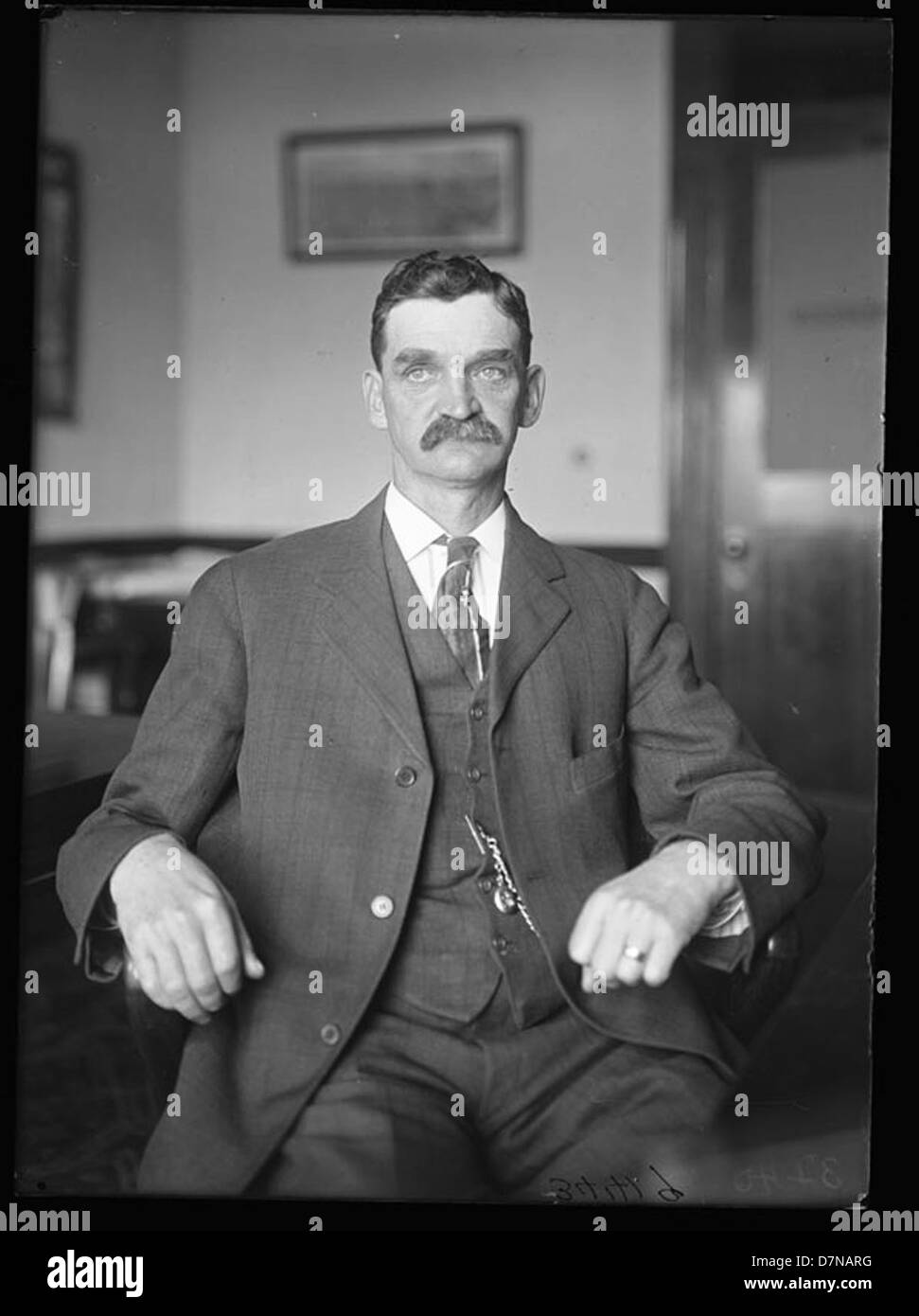 This portrait from the 1910-1911 period shows Huron H. Smith ...