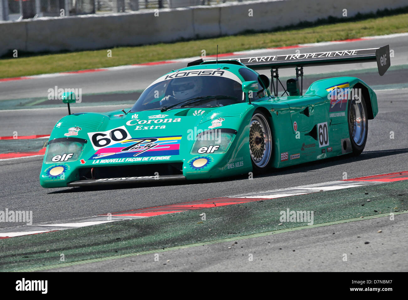 Group C race at Barcelona Catalonia Classic Revival, Montmelo circuit ...