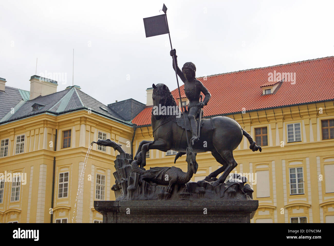 Imposing detailed sculpture statue depicting this mythical slaying of ...