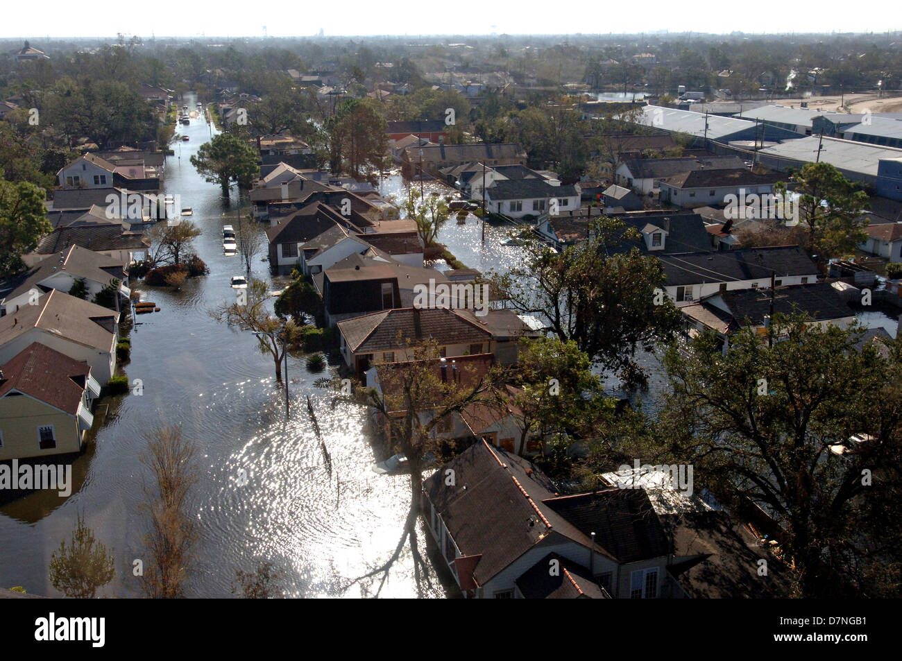 Hurricane katrina aftermath aerial hi-res stock photography and images ...