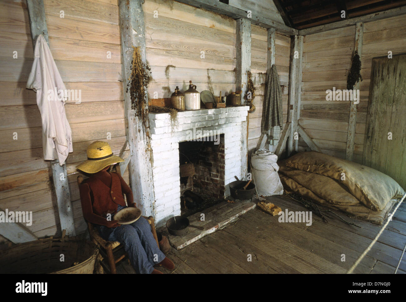 Interior of slave cabin hi-res stock photography and images - Alamy