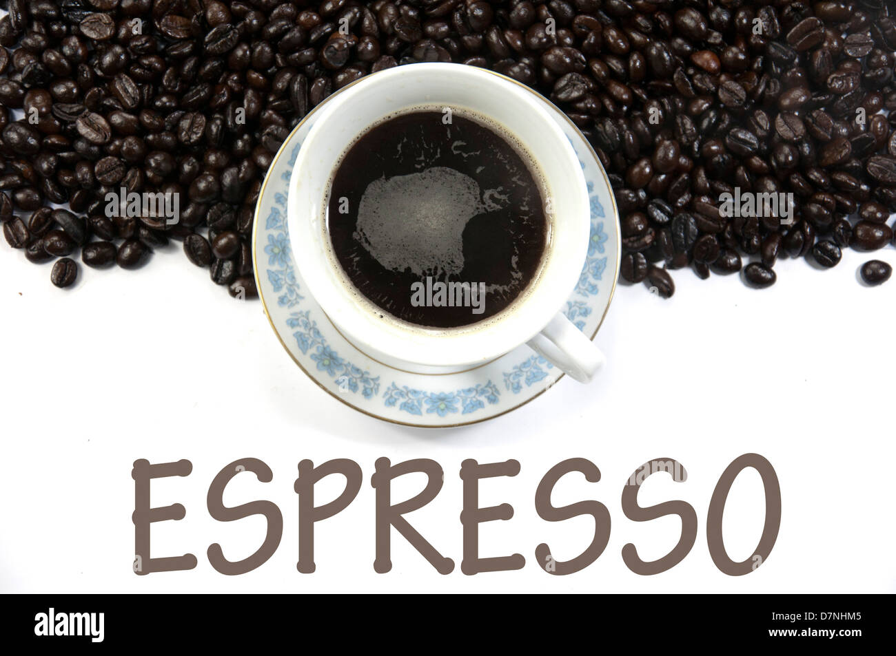 Espresso coffee sign hi-res stock photography and images - Alamy
