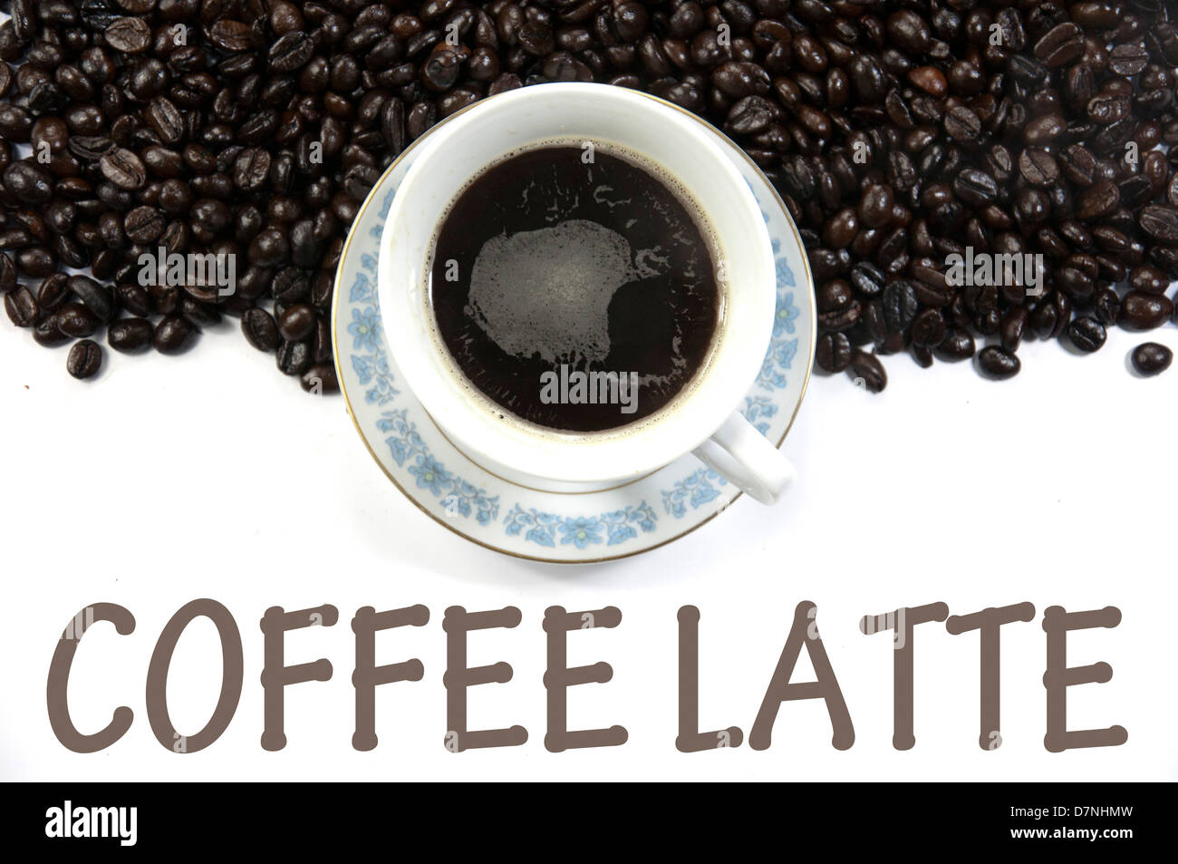 Latte graphic hi-res stock photography and images - Alamy