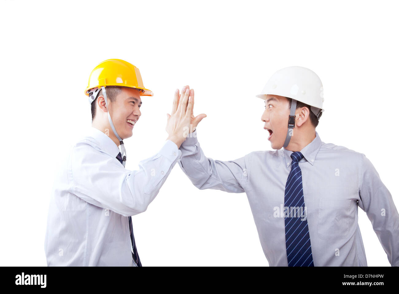 Oriental engineer Clapping Stock Photo - Alamy