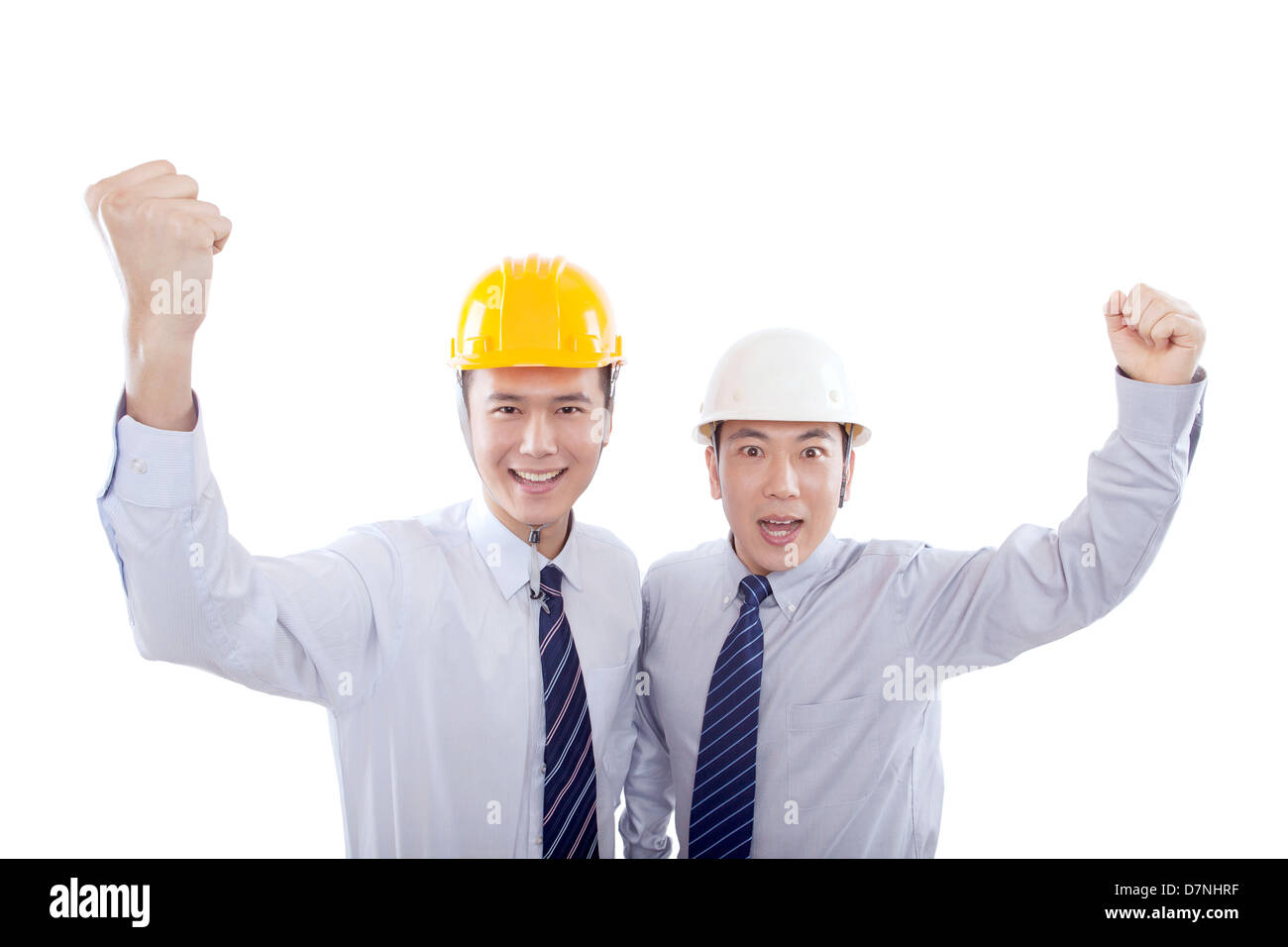 Indian construction engineer wearing white hi-res stock photography and ...
