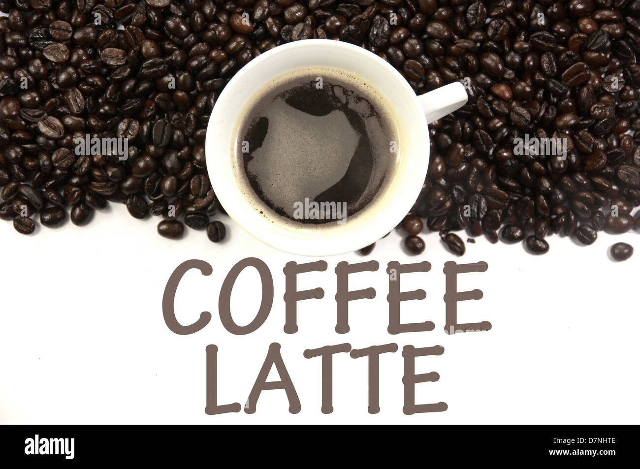 Latte sign hi-res stock photography and images - Alamy