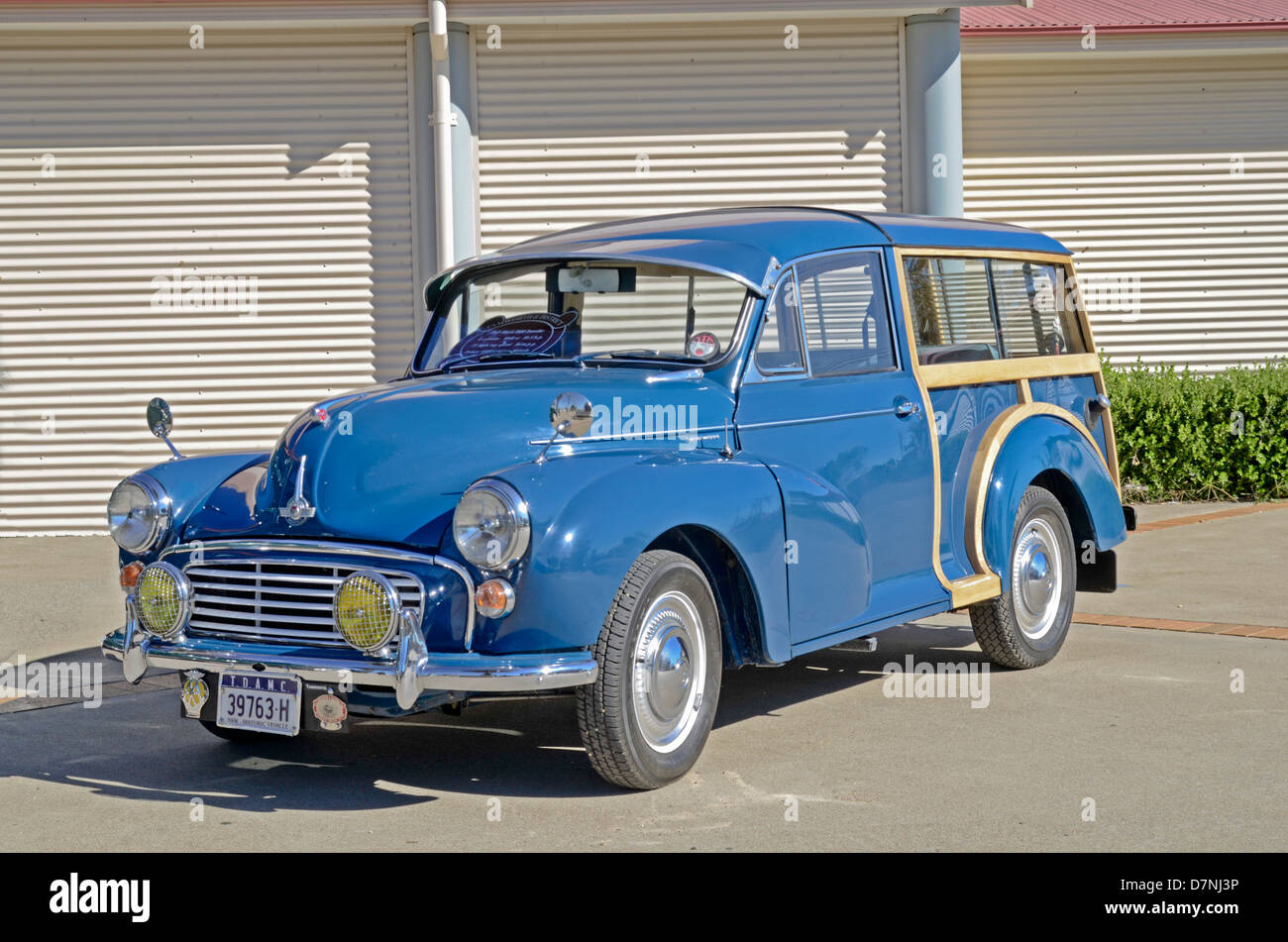 Morris Minor 1000 'woodie' station wagon Stock Photo - Alamy