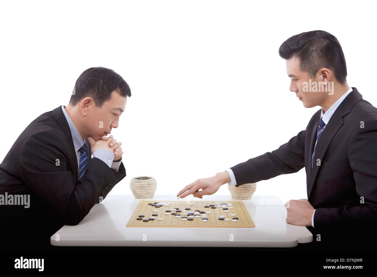 Indian businessman playing table hi-res stock photography and images ...