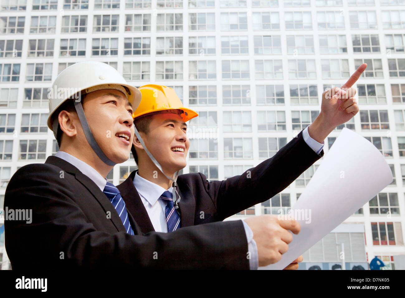Oriental engineer portrait Stock Photo - Alamy