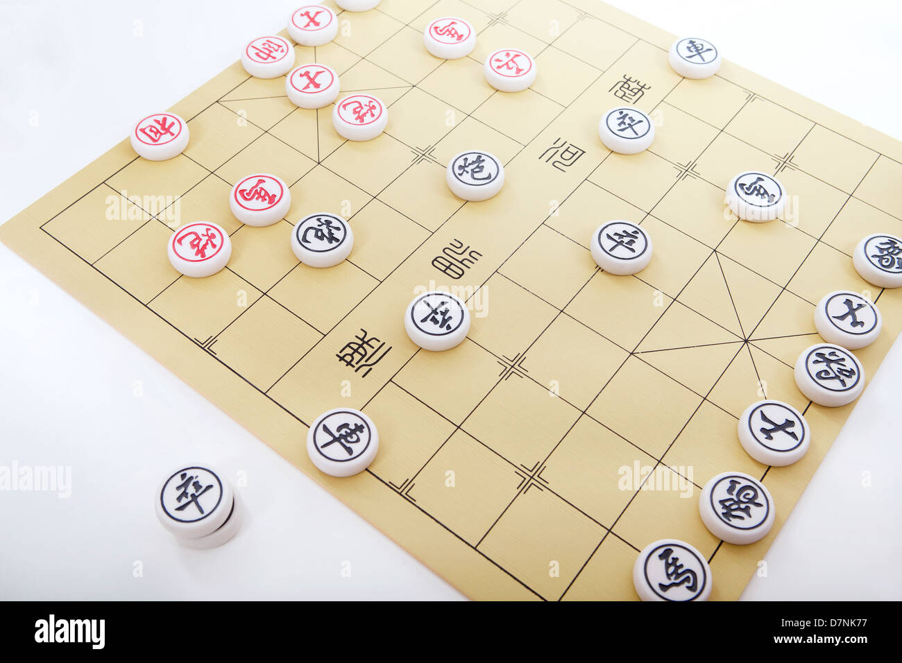 Chinese chess still life Stock Photo - Alamy