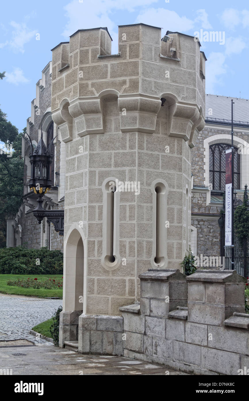 Tower forms rook with a lantern Stock Photo - Alamy