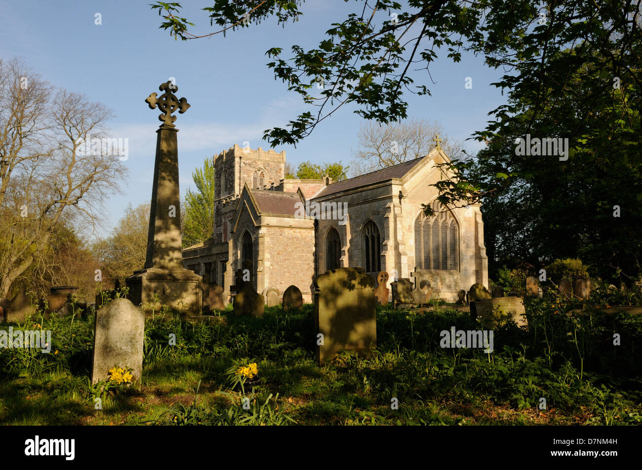 All Saints' Church, Roos, East Yorkshire, England Stock Photo - Alamy