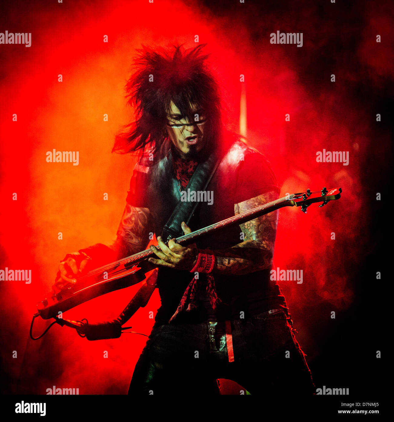 Toronto, Ontario, Canada. May 10, 2013. Bassist NIKKI SIXX of American ...