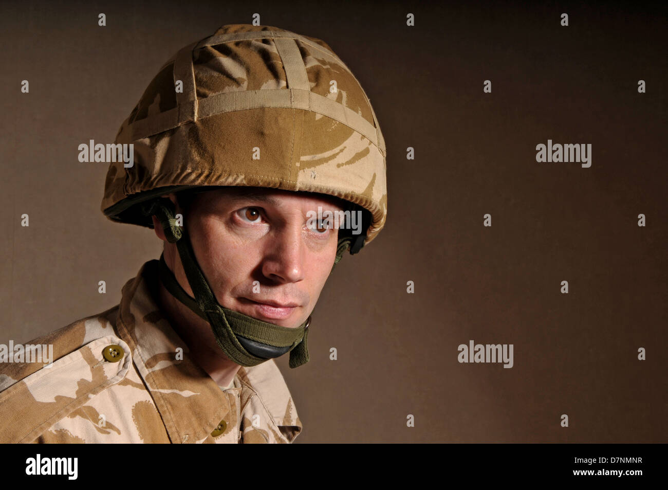 Army soldier close up looking away sadness hi-res stock photography and ...