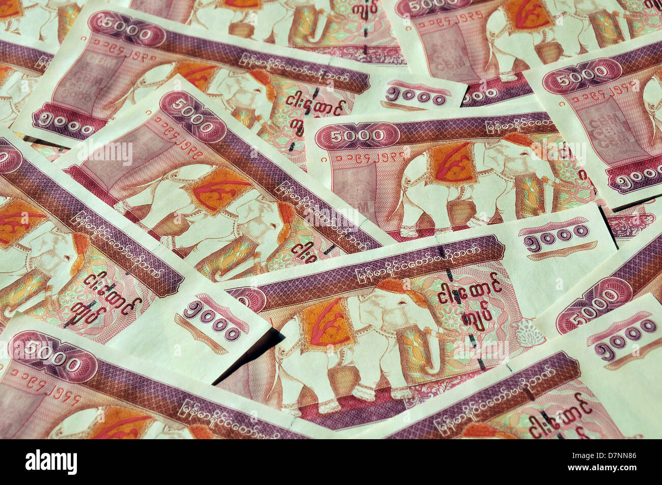 currency Myanmar notes Stock Photo - Alamy