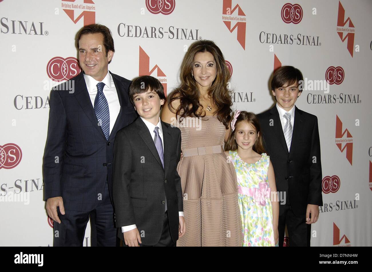 Beverly Hills, CA, USA. May 10, 2013. Barry Porter, Bryce Porter, Lea ...