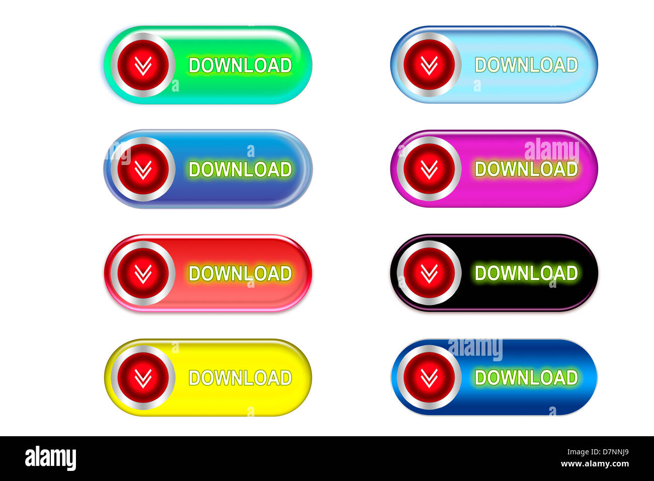 Button design hi-res stock photography and images - Alamy