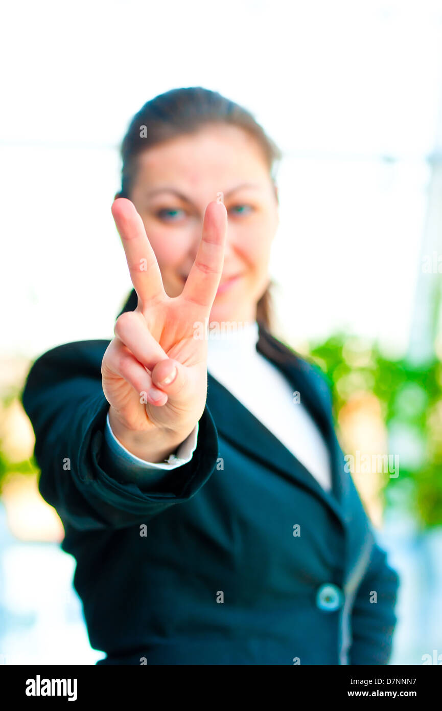 Finger letter hi-res stock photography and images - Alamy